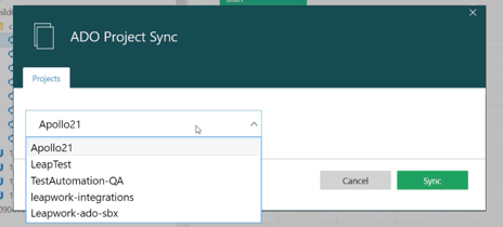 ADO integration | Leapwork Documentation