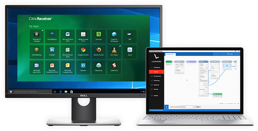 Citrix Automation Leapwork Test Automation And Rpa