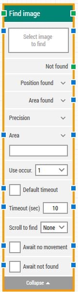 Find Image | Image and Text Recognition | Leapwork Documentation