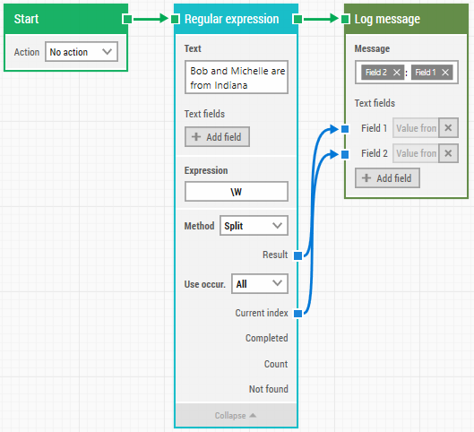 Using Regex with LEAPWORK