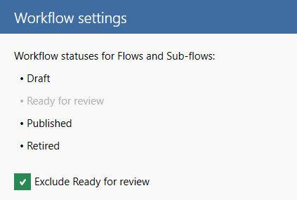 Workflow Settings | Leapwork Documentation