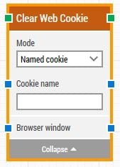 Clear Web Cookie Web Building Blocks | Leapwork Documentation
