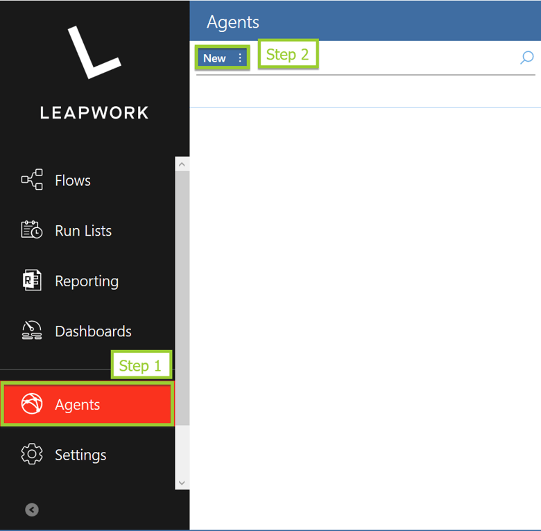 Working with LEAPWORK: 5. Agents