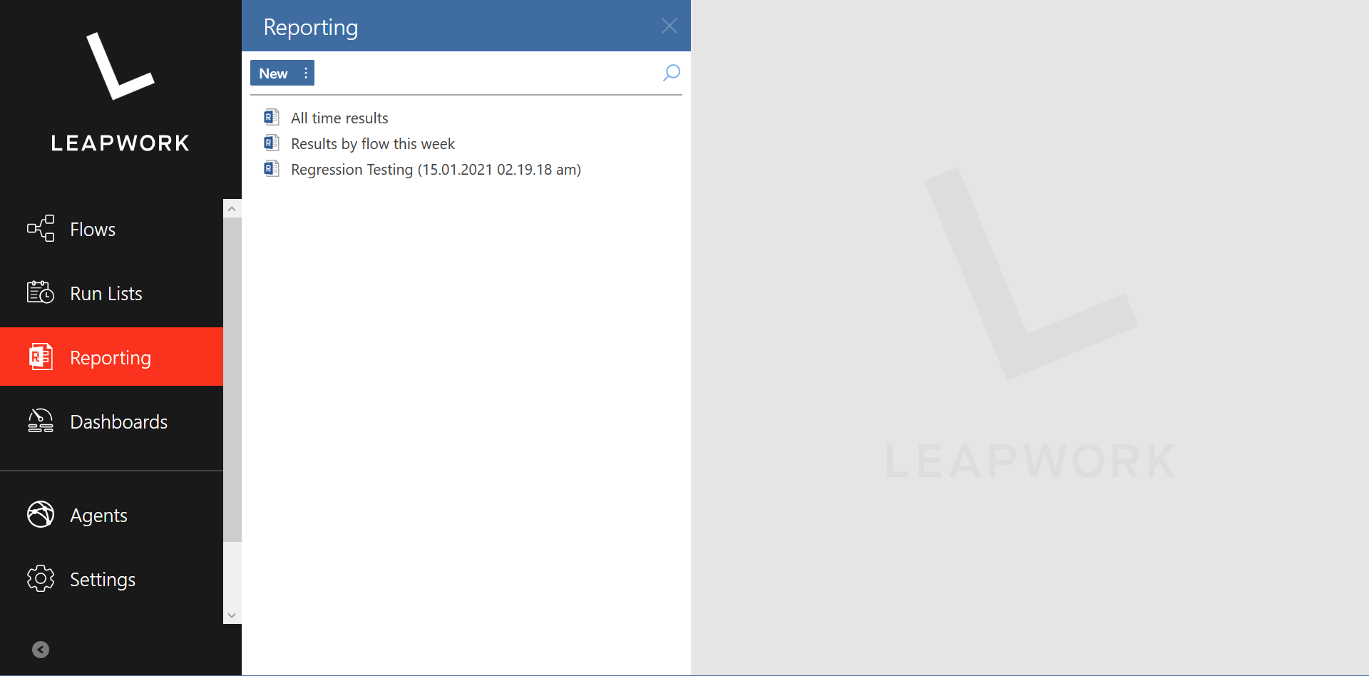 Working with LEAPWORK: 7. Reporting