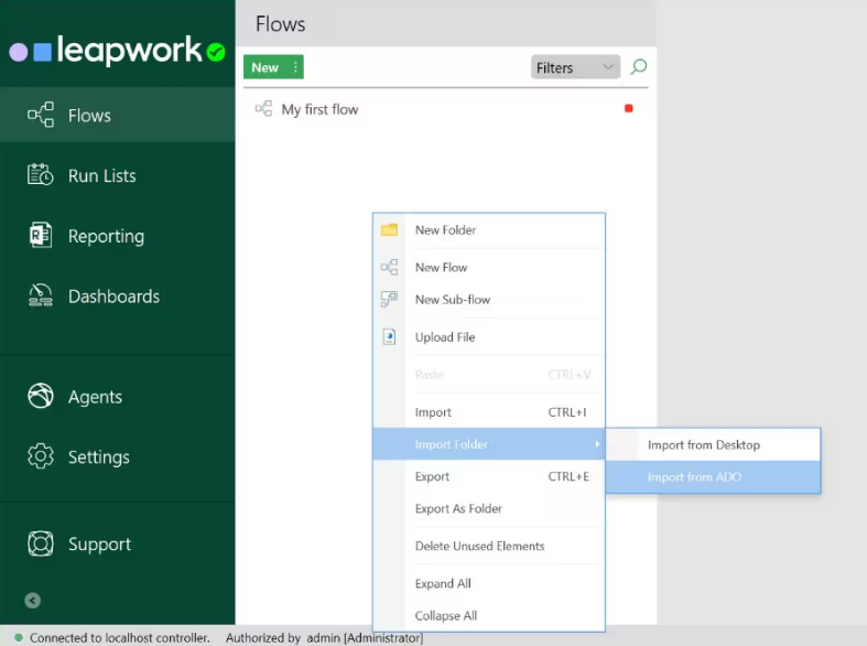 ADO integration | Leapwork Documentation