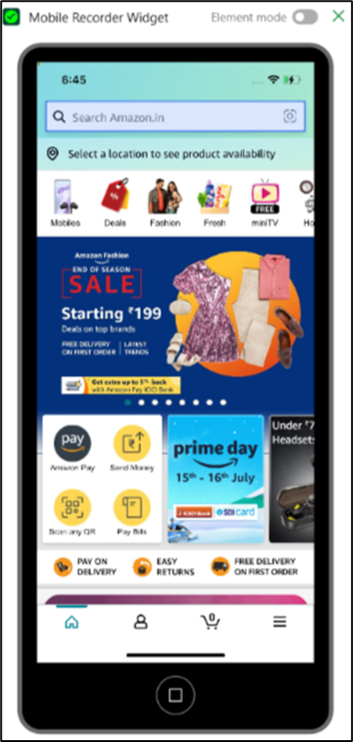 Smart Mobile Recorder | Leapwork Documentation