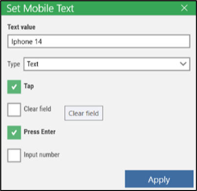 Smart Mobile Recorder | Leapwork Documentation