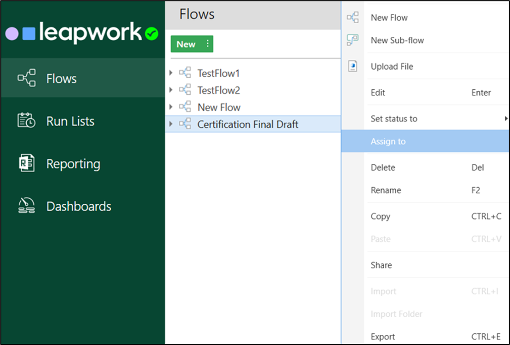 Workflow Management | Leapwork Documentation