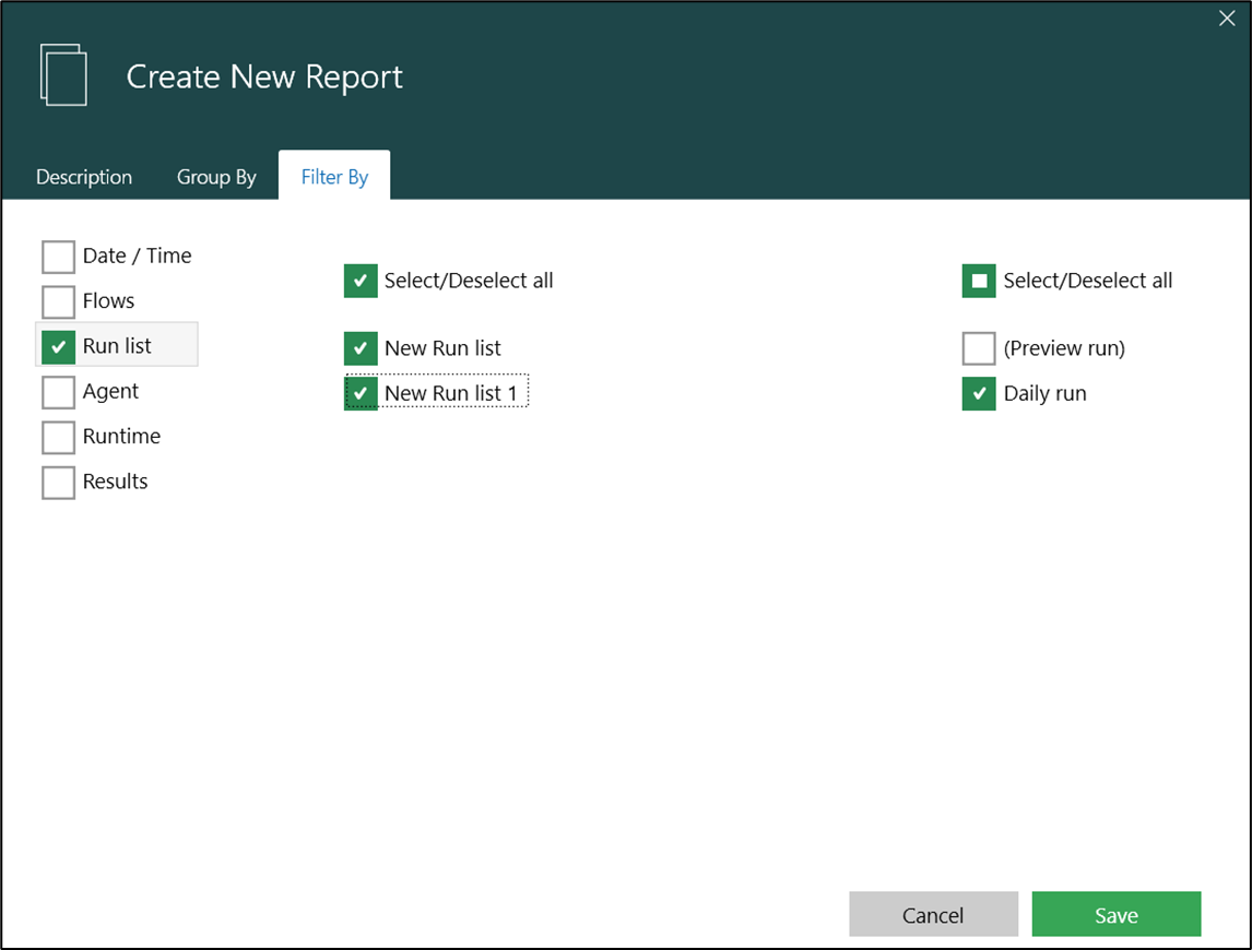 Reporting | Leapwork Documentation