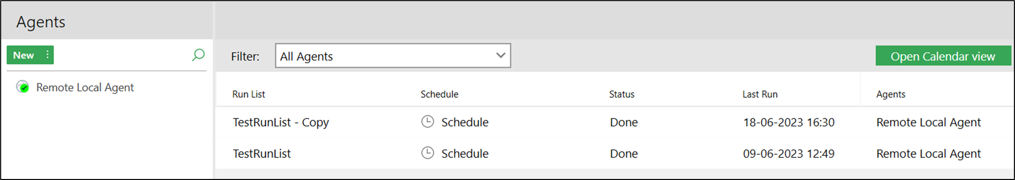 Agents overview & scheduling assistant | Leapwork Documentation