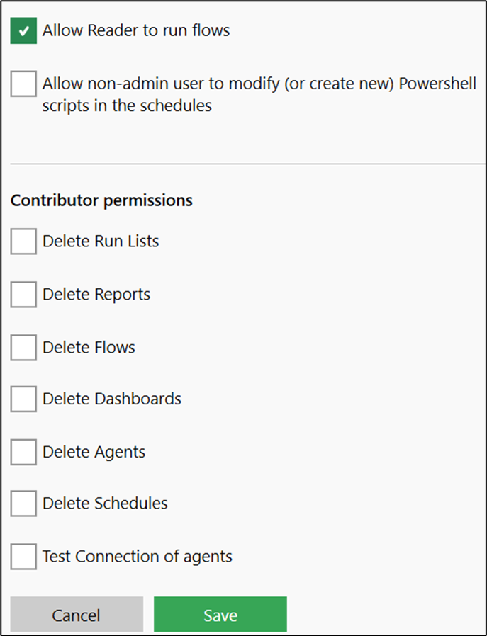 Privileges Settings | Leapwork Documentation