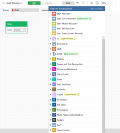 D365 F&O Fusion Recorder | Leapwork Documentation