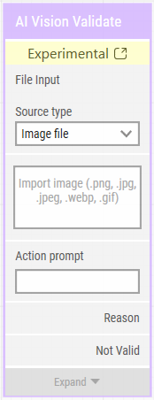 AI Vision Validate Block AI Blocks | Leapwork Documentation