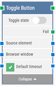 Dynamics 365 Set Toggle Button | Building Blocks | Leapwork Docs