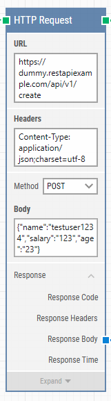 HTTP Request | Data-driven Building Blocks | Leapwork Documentation