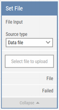 Set File | Data-driven Building Blocks | Leapwork Documentation