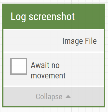 Log Screenshot | Debugging Building Blocks | Leapwork Documentation