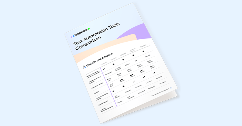 Oats Testing Tool Vs Selenium Vs Leapwork 2024 Oracle Testing Guide