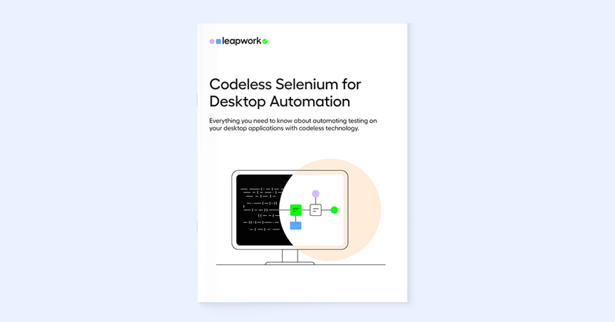 Codeless Selenium for Desktop Automation