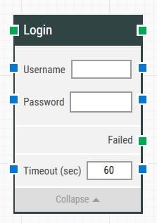 Login | System Building Blocks | Leapwork Documentation