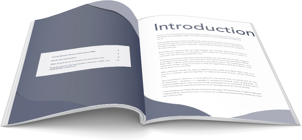 Download Oracle Automation Whitepaper