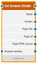 Get Browser Details - The Web building blocks - LEAPWORK