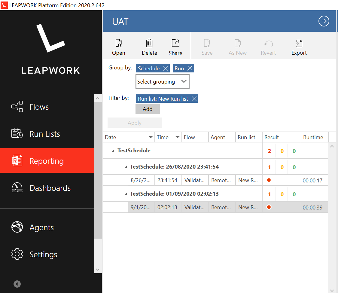 Working with LEAPWORK: 7. Reporting