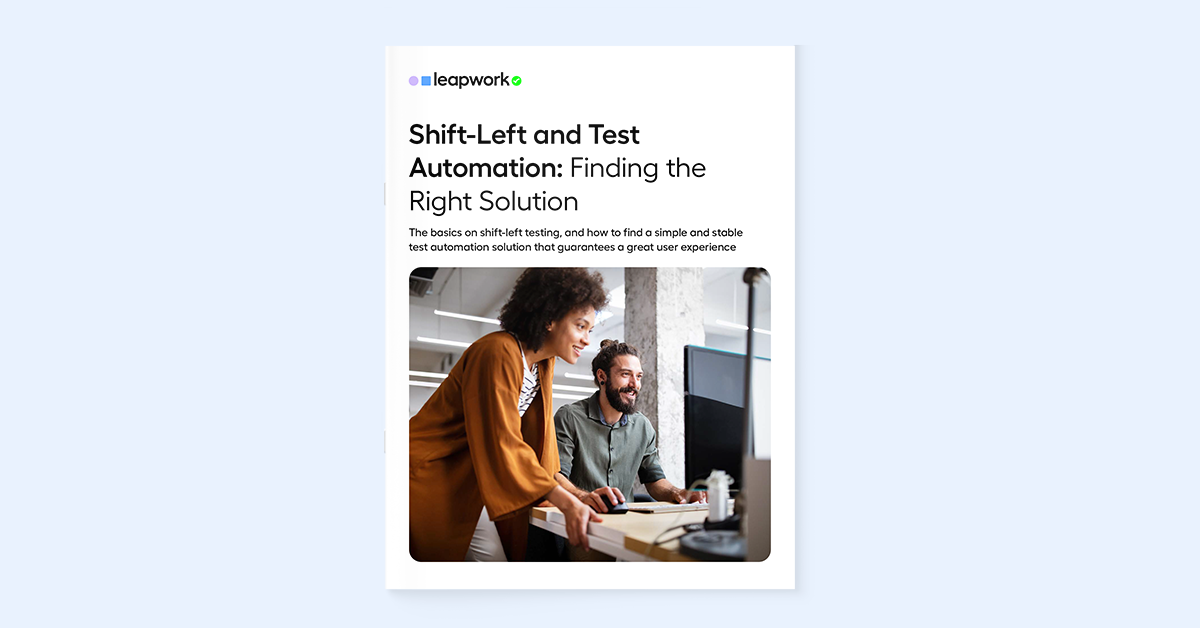 Shift-left and Test Automation: Finding the Right Solution